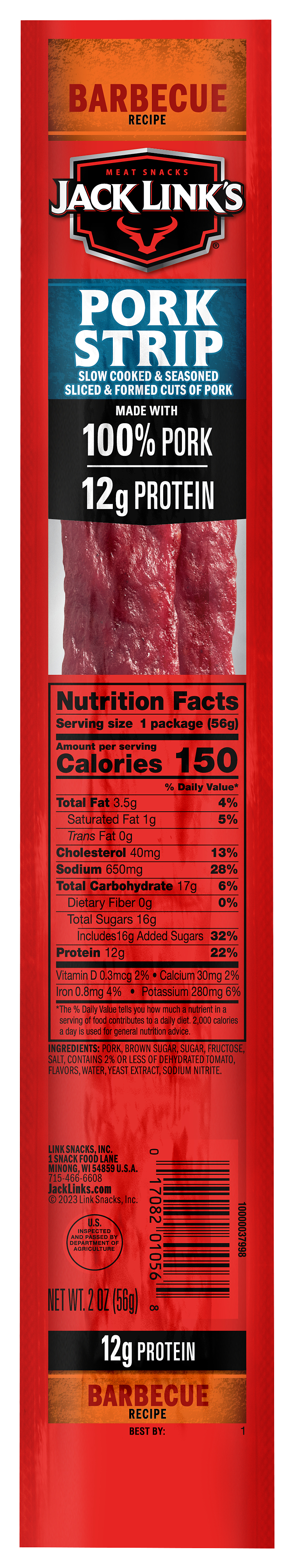 Jack Link's Barbecue Pork Strip | Cabela's